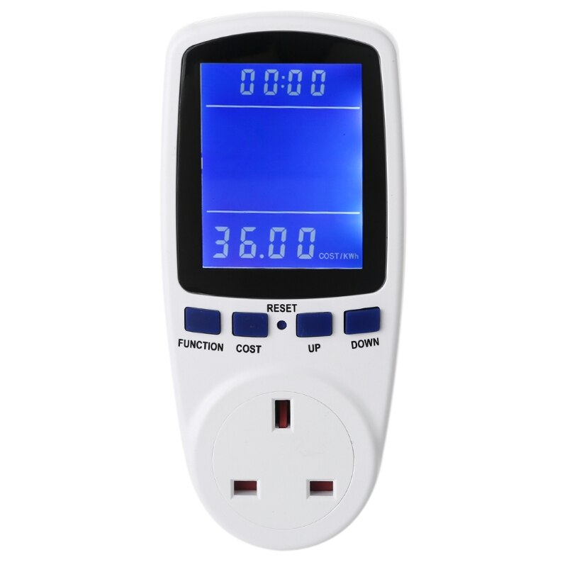 Elektriciteit Energie Monitor Plug Power Watt Volt... – Vicedeal