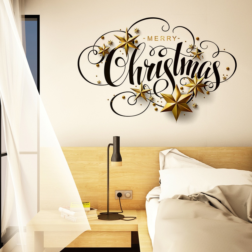 Christmas Window Stickers Wall Christmas Window Wa... – Grandado