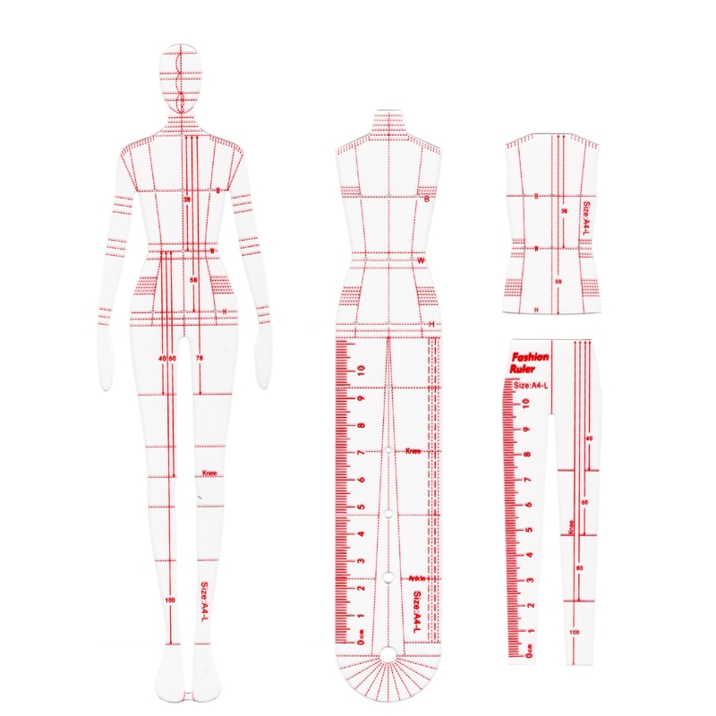 Costume Designing Ruler Line Products Show Templat... – Vicedeal