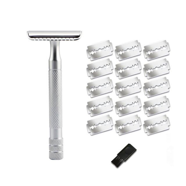 LEMONWALD Double Edged Male Shaver, Safety Shaver ... – Vicedeal