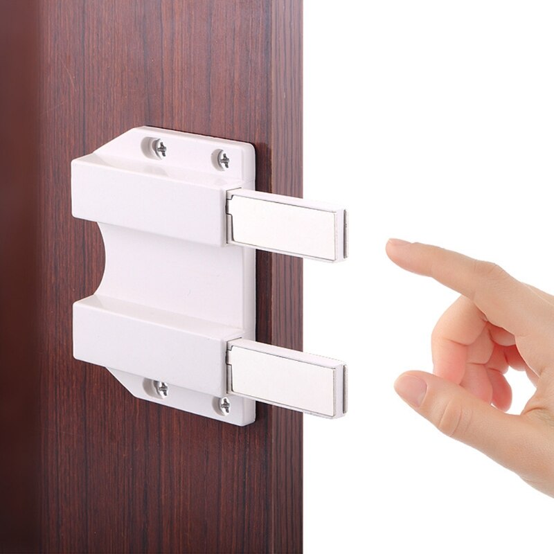 Magnetic Door Catch Rebound Self-locking Latch Han... – Grandado