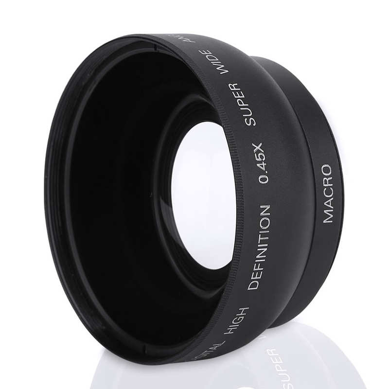 52mm 0.45X Wide Angle Universal Conversion Macro L... – Vicedeal