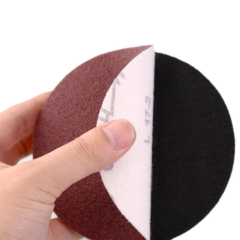 40pcs Red Round Sandpaper Self-adhesive Sanding Pa... – Grandado