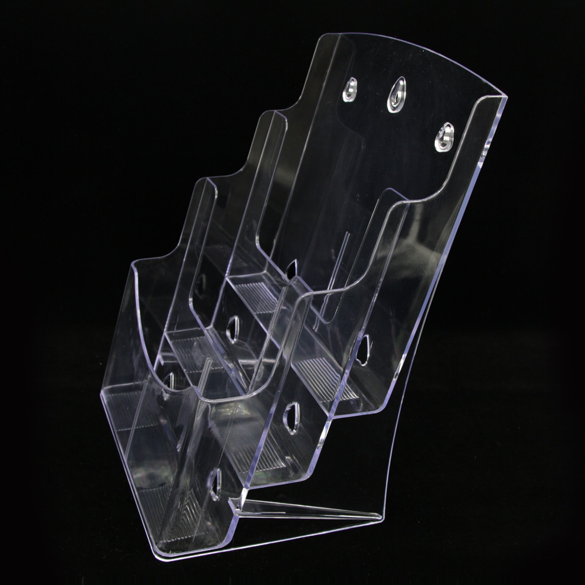 3 Tier Acrylic Brochure Holder Card Holder Literat... – Grandado