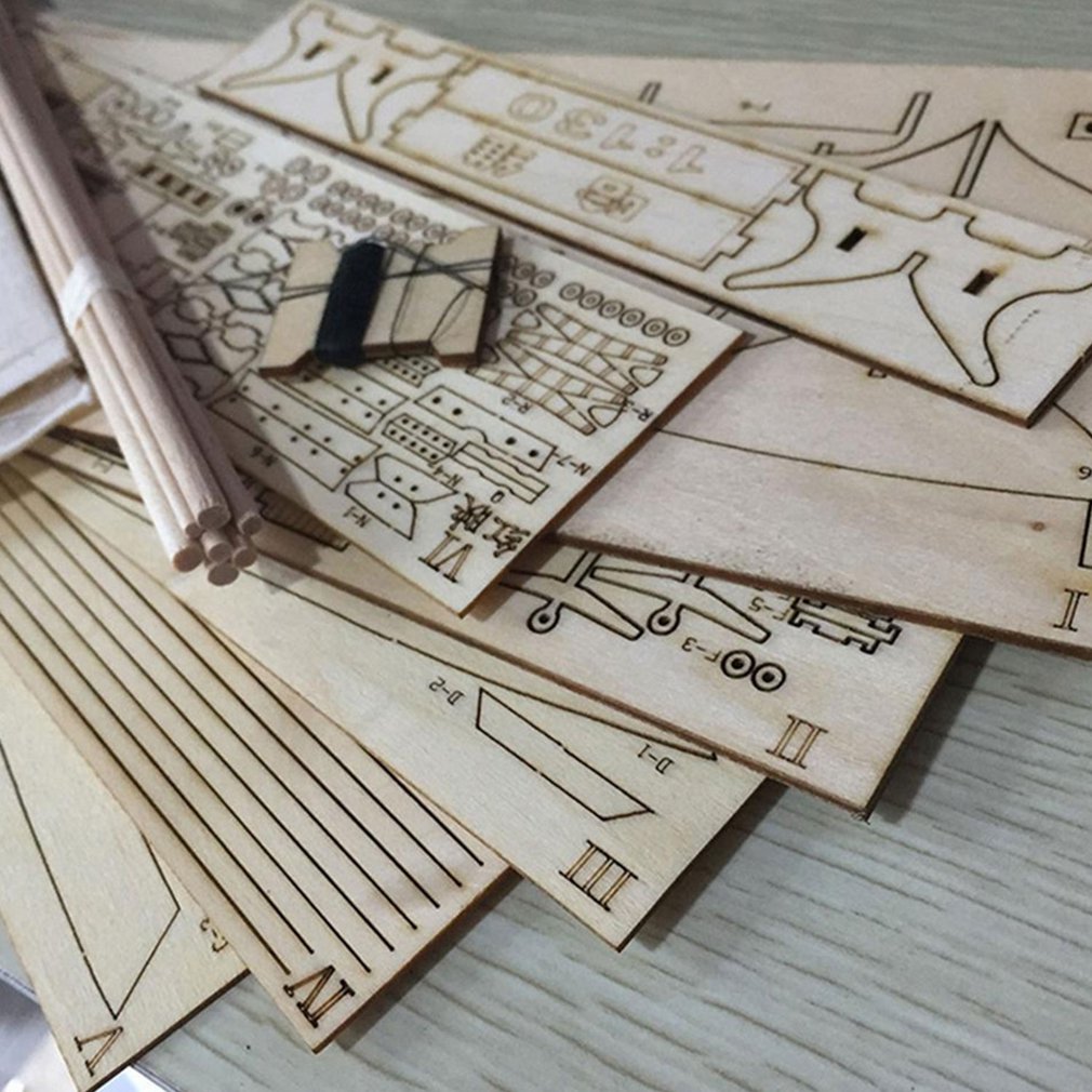 Scale Assembling Wooden Sailboat DIY Ship Model Ki... – Grandado