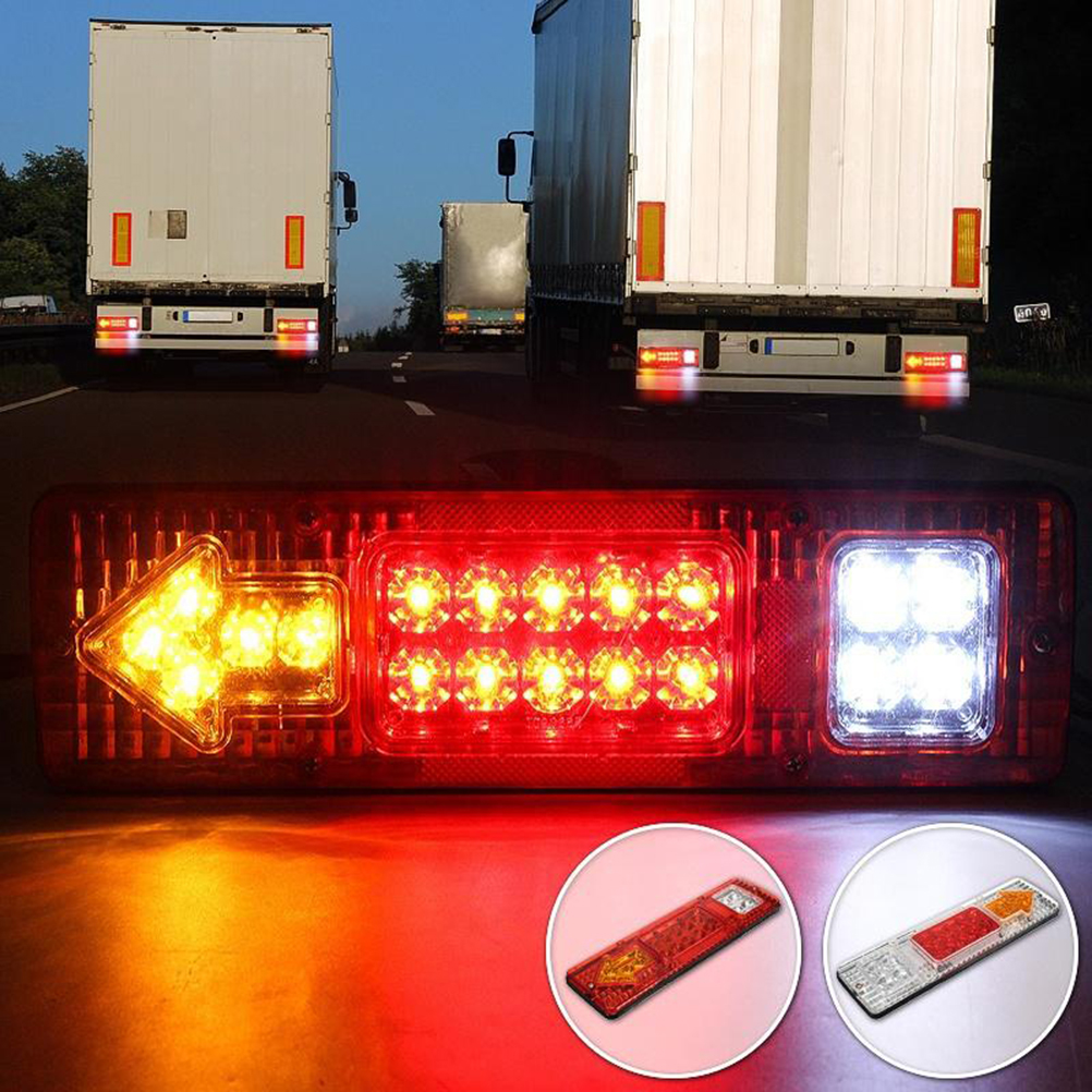 Durable Car Trailer Rear Tail Light Waterproof LED... – Grandado