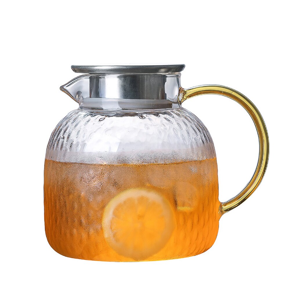 1900ML Heat Cold Resistant Anti-burst Glass Teapot... – Vicedeal