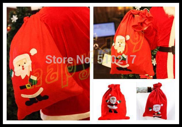 1pcs 70*50cm large Santa Sack Christmas Sack Xmas ... – Vicedeal
