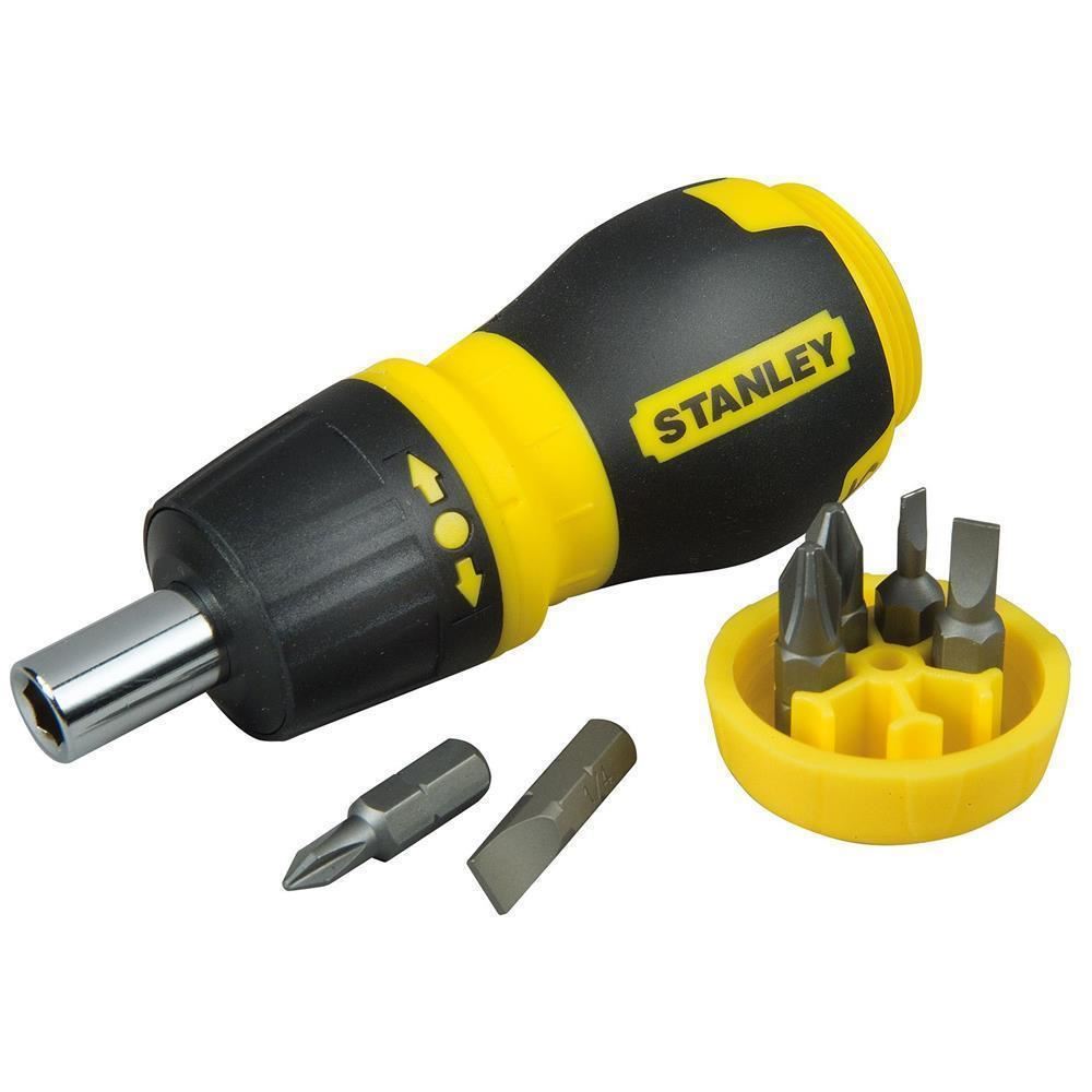 Stanley ST066358 Stubby Screwdriver Set, 6 Piece R... – Vicedeal