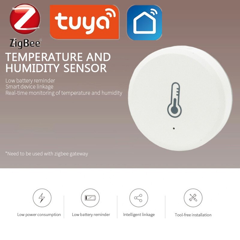 Tuya ZigBee Smart Temperature And Humidity Sensor ... – Grandado