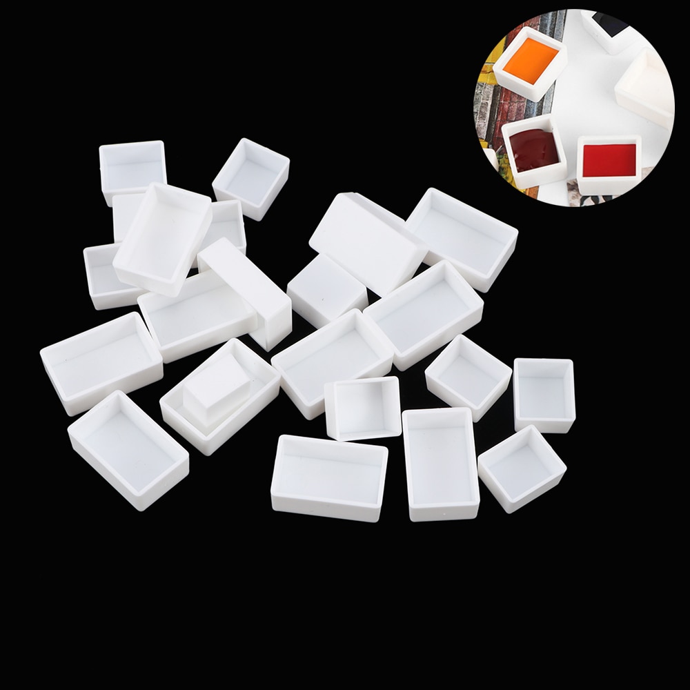 6/12/24/36/48 Pcs Lege Full/Half Pan Witte Plastic... – Vicedeal