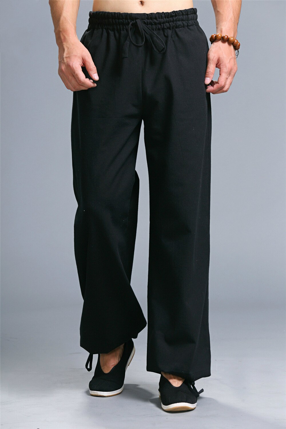 Chinese Traditionele Retro Tang Pak Wijde Pijpen B... – Grandado