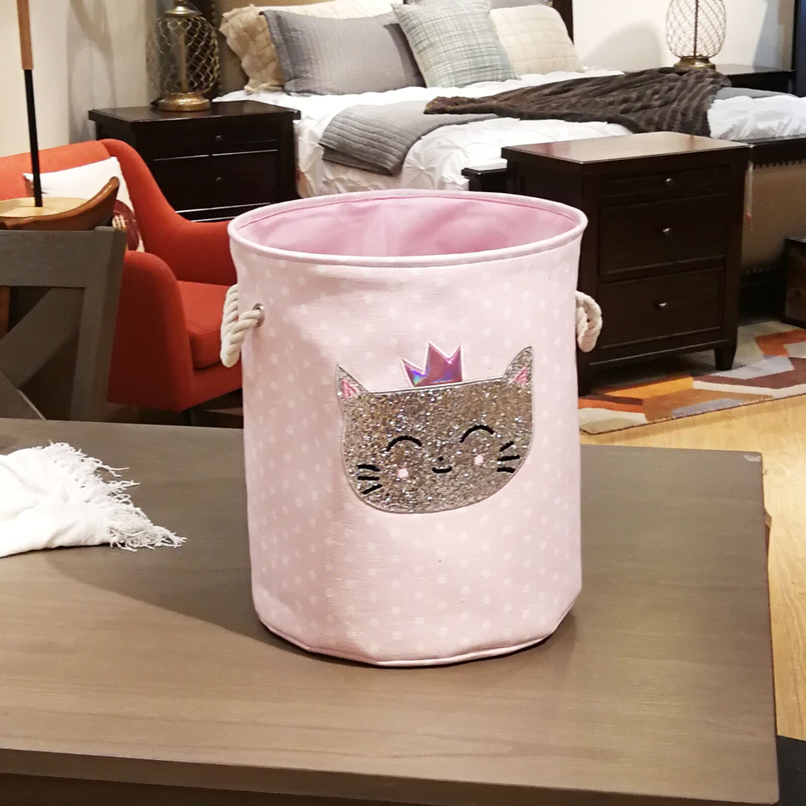 Cartoon Kat Vouwen Wasserij Opslag Mand Organizer ... – Grandado