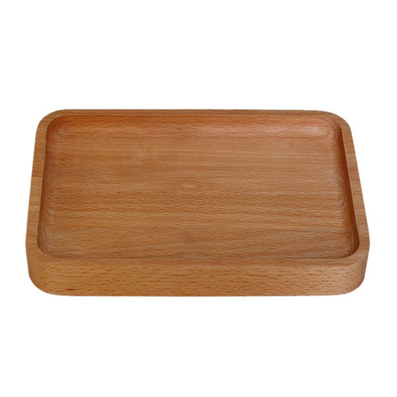 Eco-friendly Snack Plates Square Fish Wooden Cake ... – Grandado