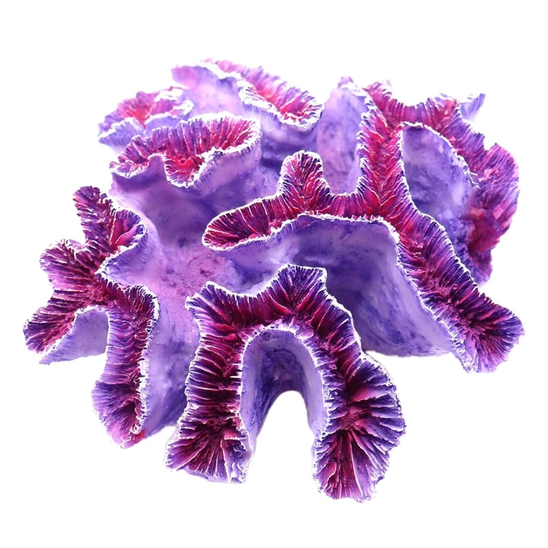 Aquarium Coral Ornaments Resin Betta Fish Shrimp H... – Grandado
