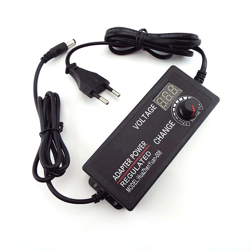 AC to DC 3V-24V 3A Adjustable Power Supply Adapter... – Grandado