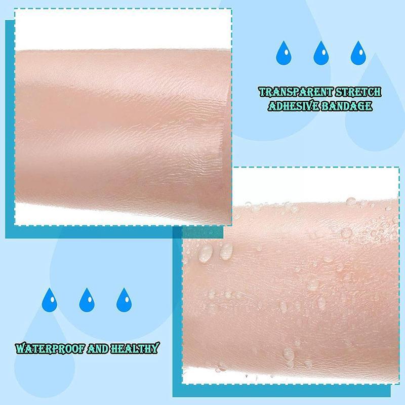50pcs Square Shape Band Aid Waterproof Large Size ... – Grandado