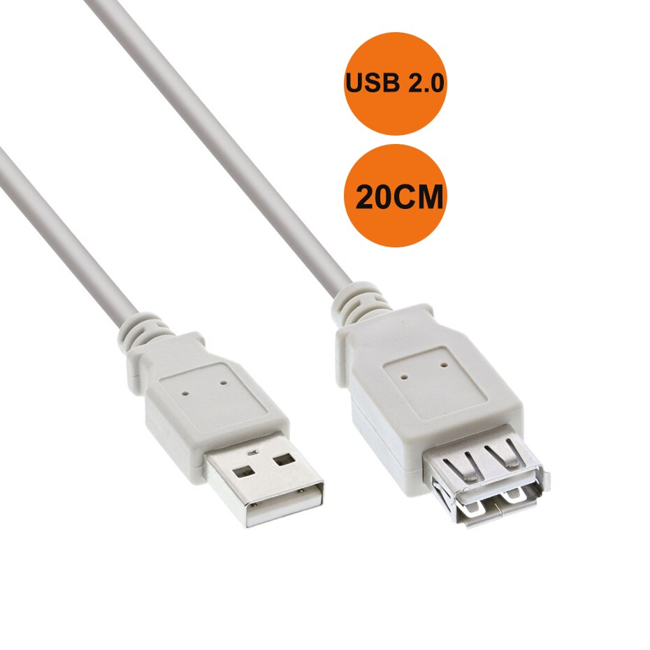 Cable de extensión USB 3,0 cable USB corto 2,0 hub... – Grandado