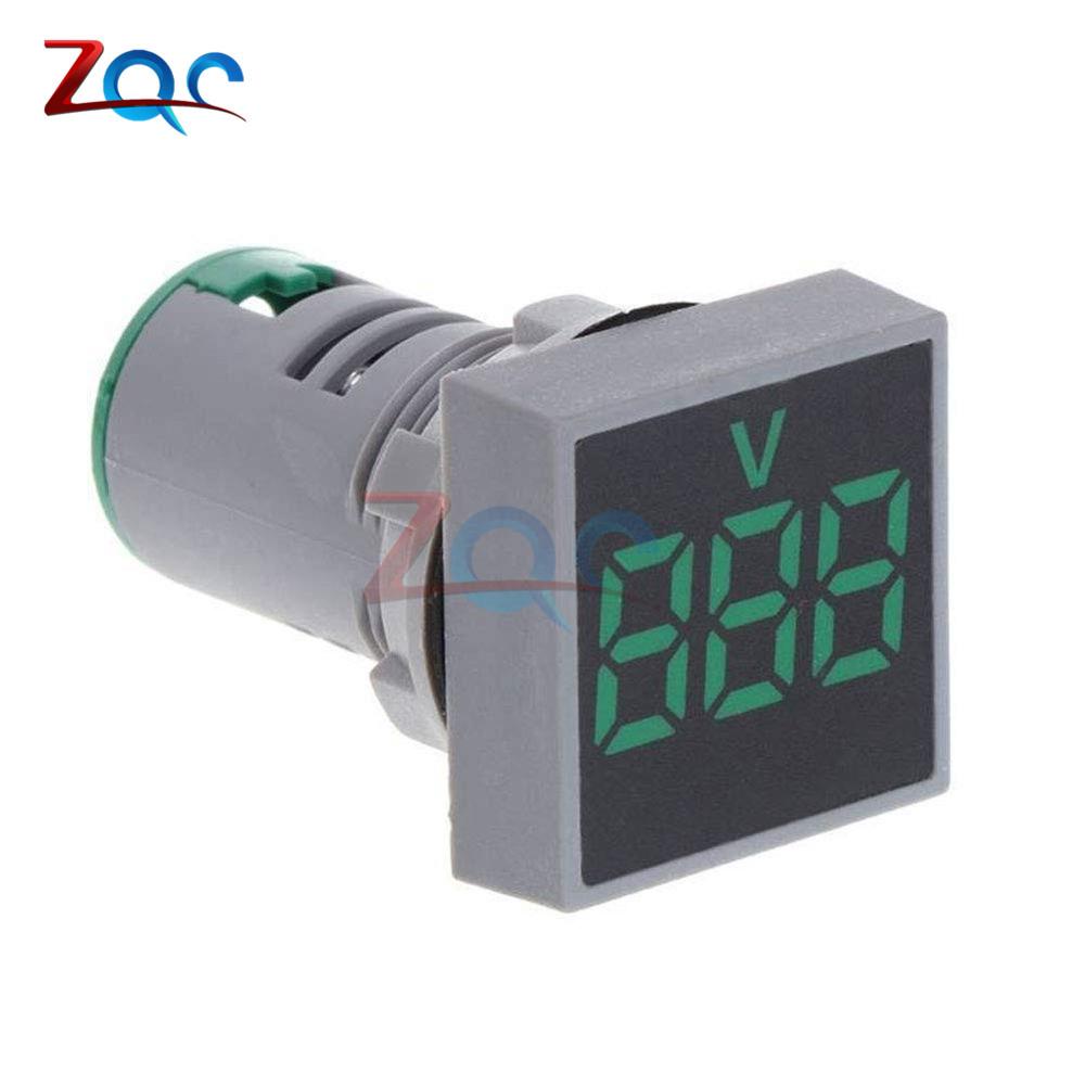 Square LED Digital Dual Display Voltmeter Ammeter ... – Grandado