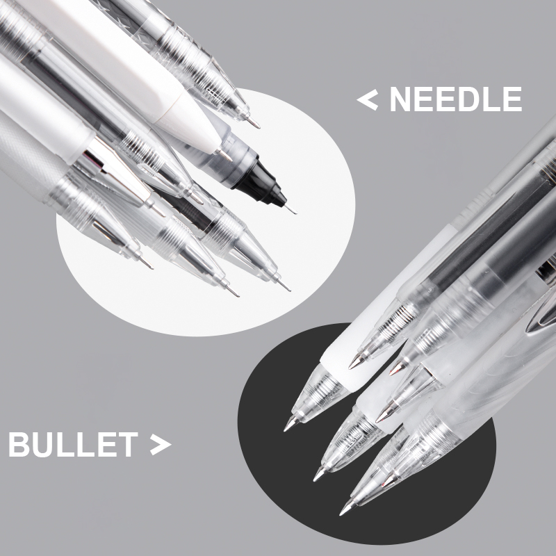 M&G Neutral Gel Pen 0.35mm/0.5mm black signature p... – Grandado