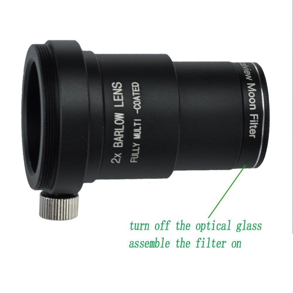 1.25" Moon Filter & 2x Barlow Kit for Tel... – Grandado