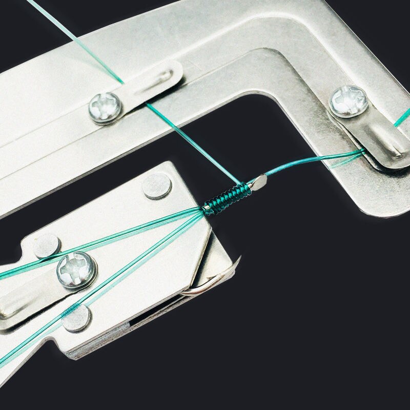 1pc Flaky Stainless Steel Fishing Hook Tier Knots ... – Grandado