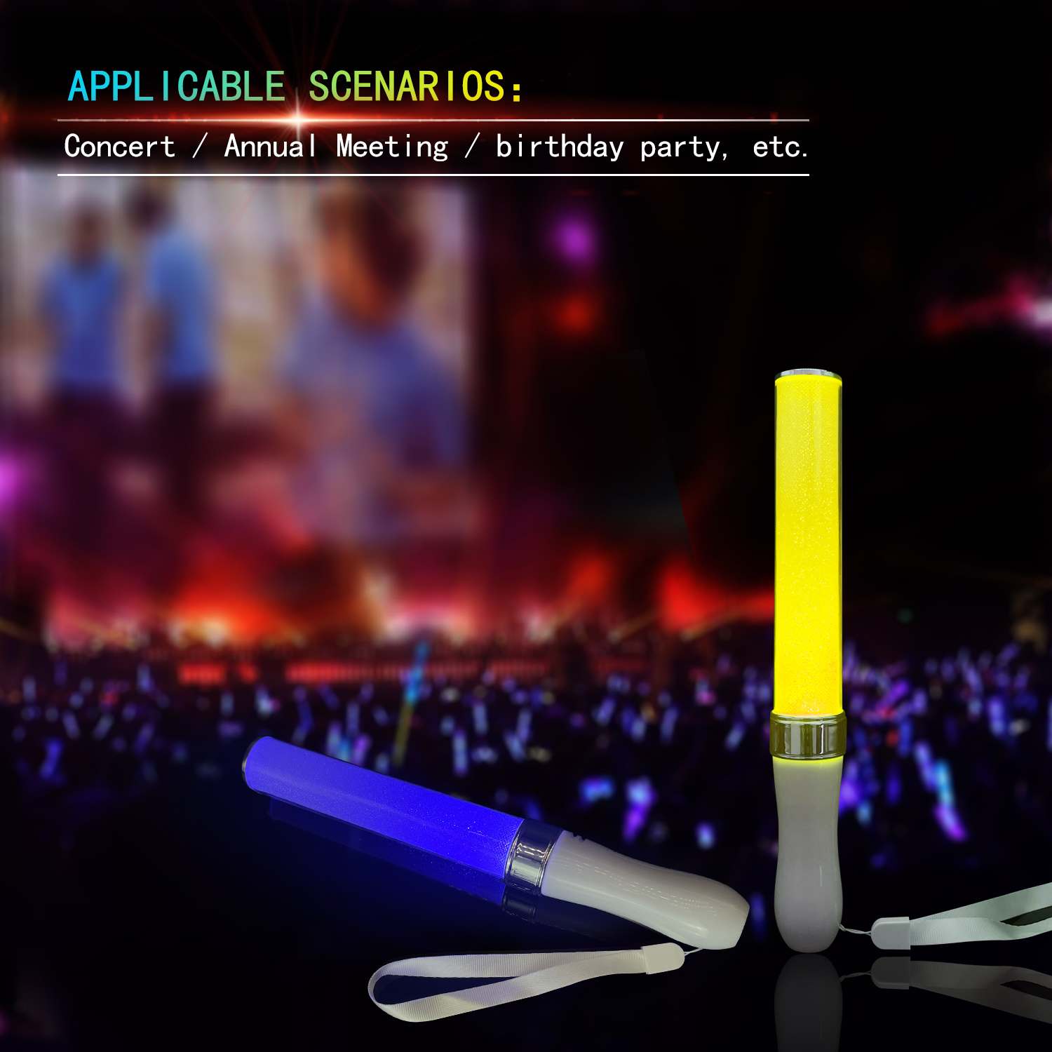 1-10PC 3W15 color LED color changing light stick b... – Grandado