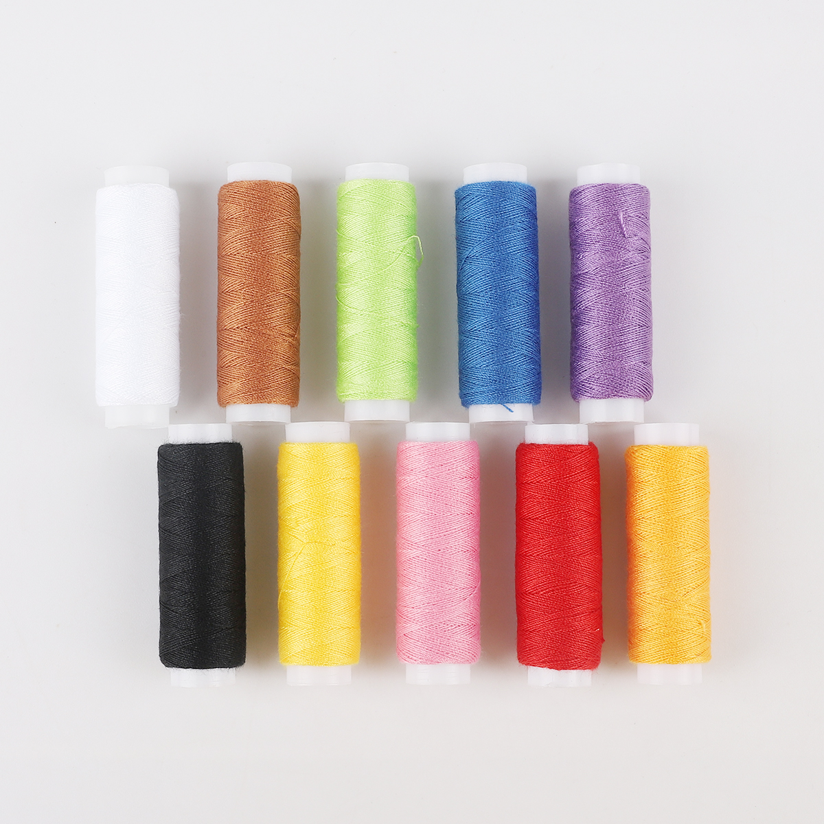 Polyester Sewing Threads 10 Colors 160 Yards Embro... – Grandado