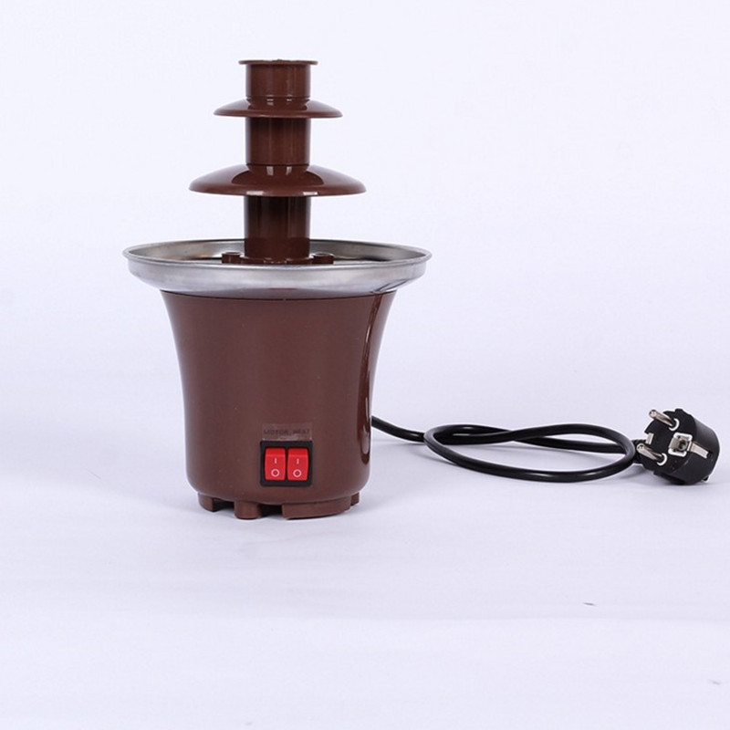 220V 3 Layers Mini Chocolate Fountains Mini Chocol... – Vicedeal