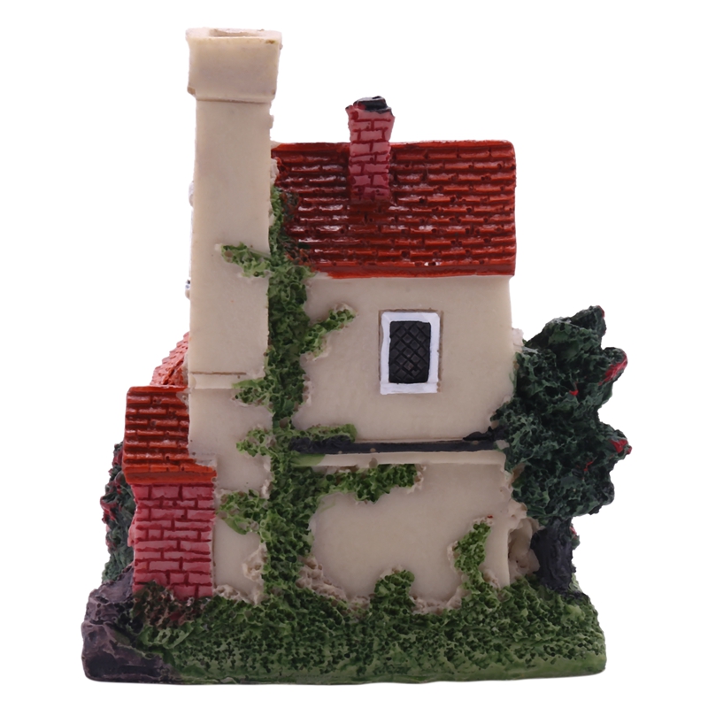 Cute Mini Resin House Miniature House Fairy Garden... – Vicedeal