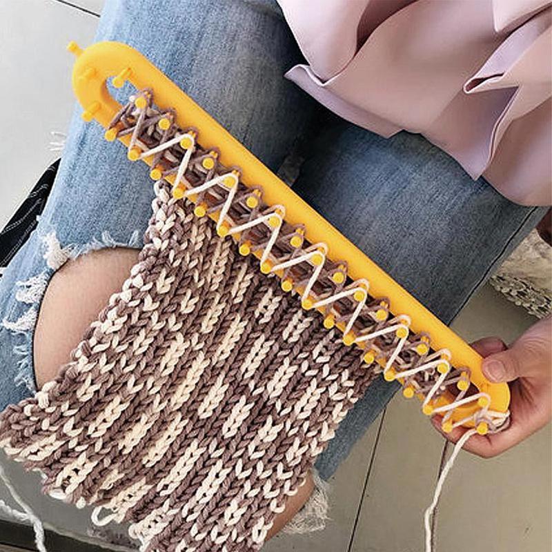 DIY Hat Weaving Loom Knitting Knitter Kit Plastic ... – Grandado