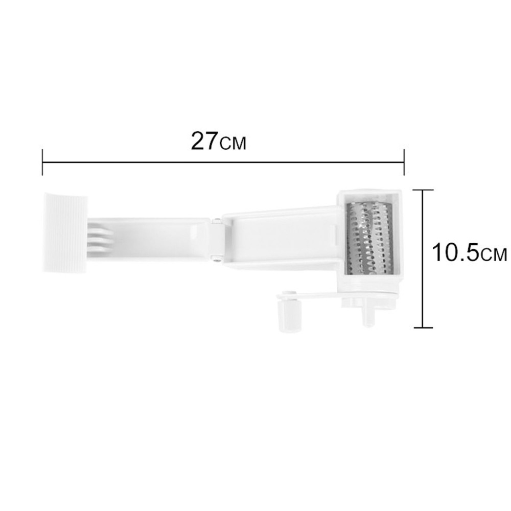 Plastic Hand-Cranked Cheese Grater Rotary Ginger S... – Grandado