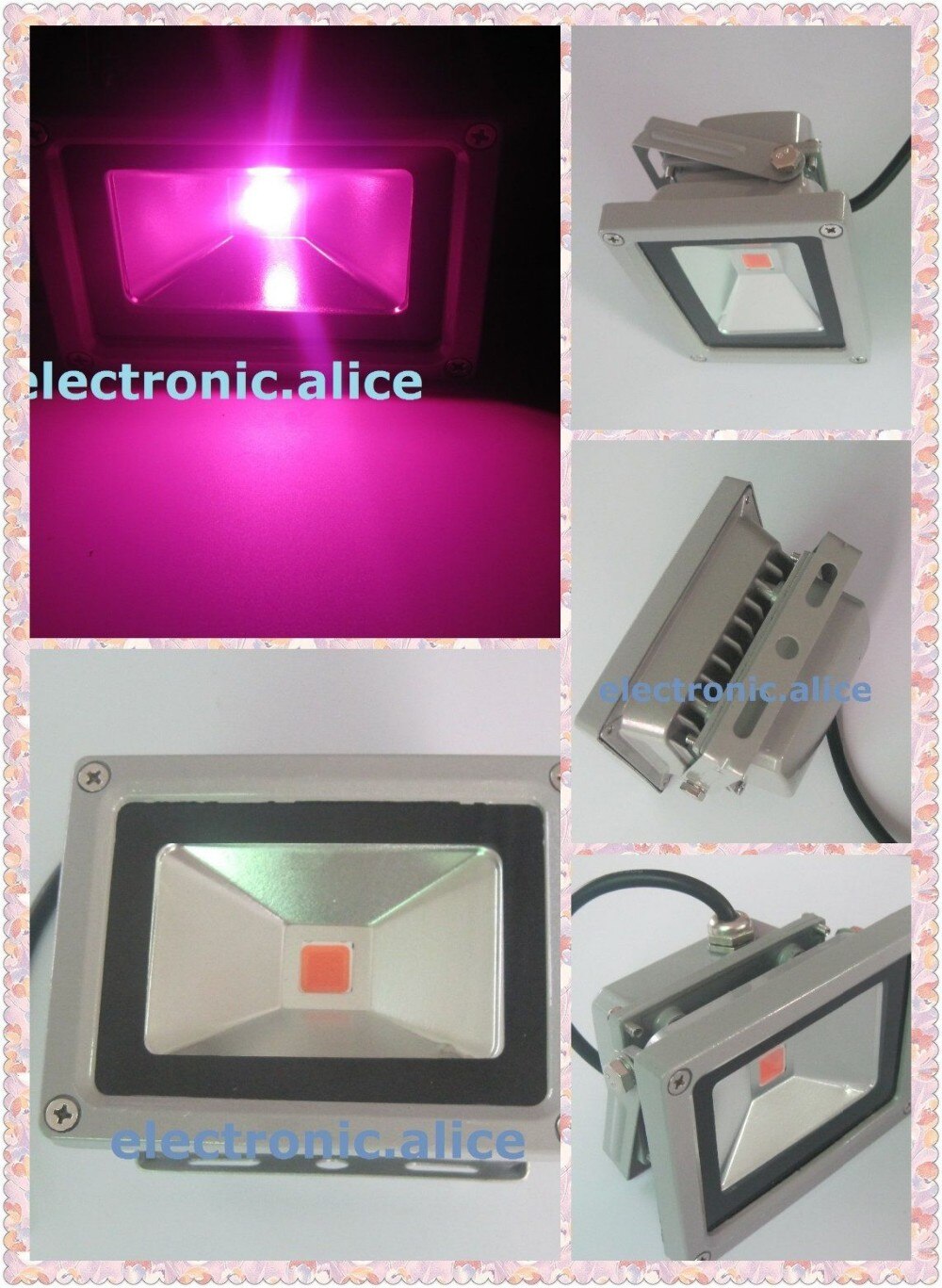 10W grow light LED Floodlight 380-840nm,full spect... – Vicedeal