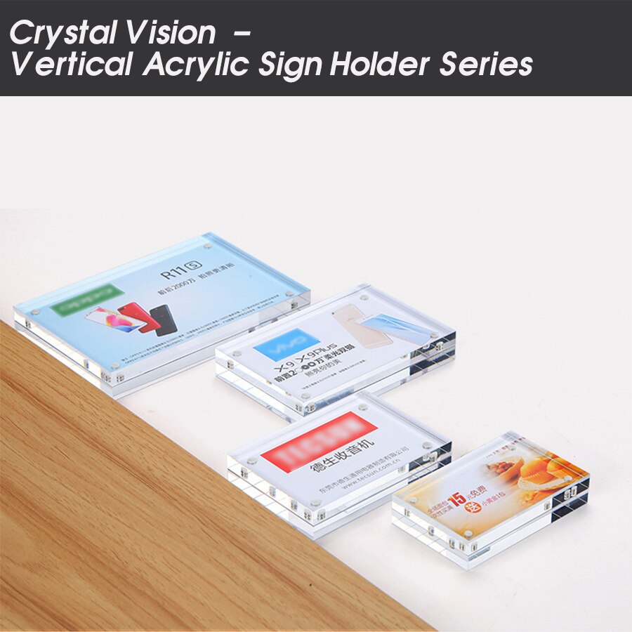 A5 Double Sided Picture Photo Frame Thicker Block ... – Grandado