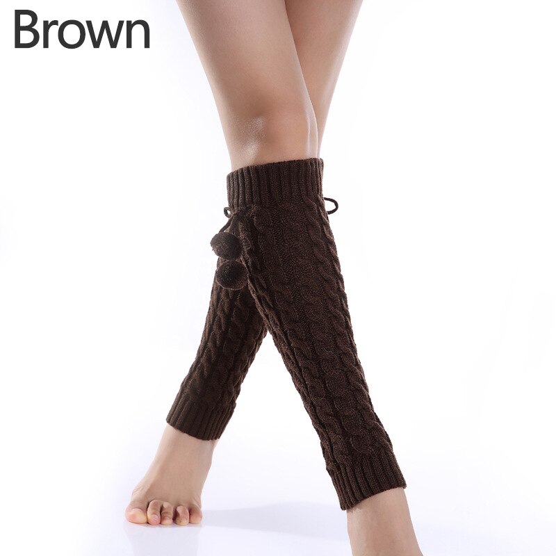1pair Stylish Women Kniting Leg Warmer Winter Knit... – Grandado