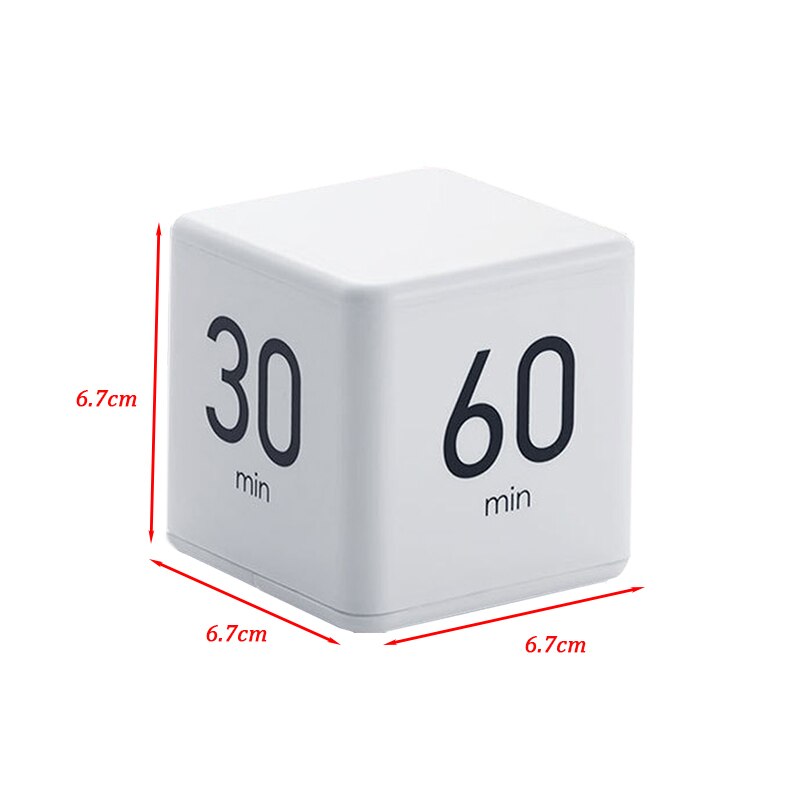 Cube LED Timer for Cooking Shower Study Alarm Cloc... – Vicedeal