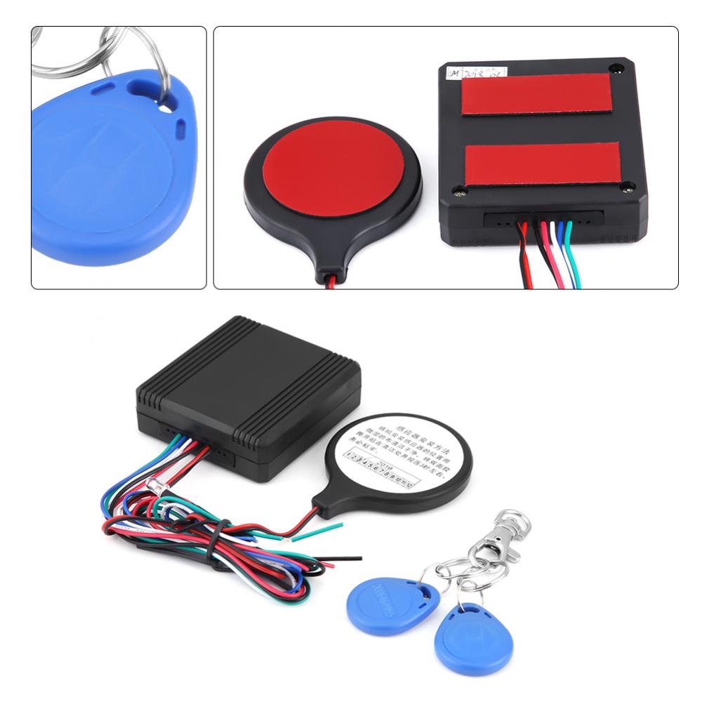 Motorcycle ID Card Lock Anti-theft Security System... – Grandado