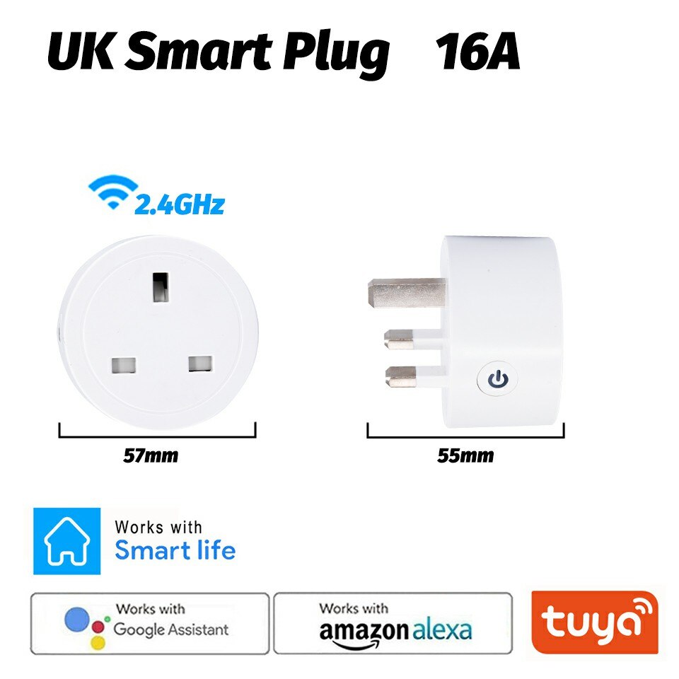 Smart Plug Wifi Socket Eu 16A Power Monitor Timing... – Vicedeal Smart Plug Wifi Socket Eu 16A Power Monitor Timing... – Vicedeal