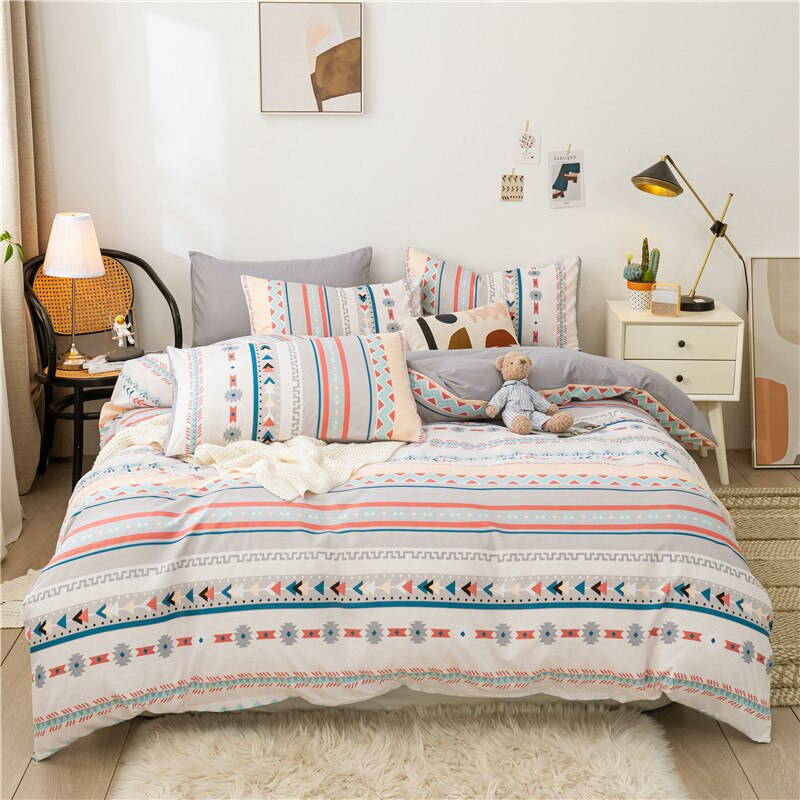 Estilo boêmio jogo de cama, 175 × 220 capa de edre... – Vicedeal