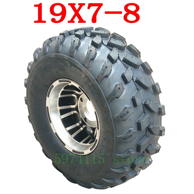 8-inch Wheel 19x7-8 Vacuum Tire Tubeless Aluminum ... – Grandado