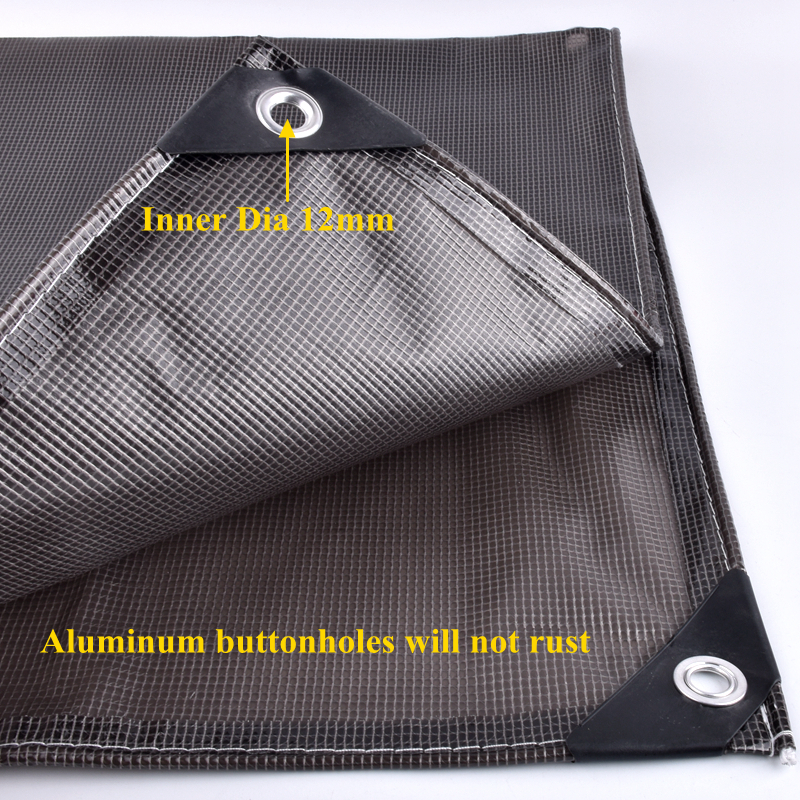 Thickness 0.25mm Black PVC Translucent Tarpaulin D... – Vicedeal