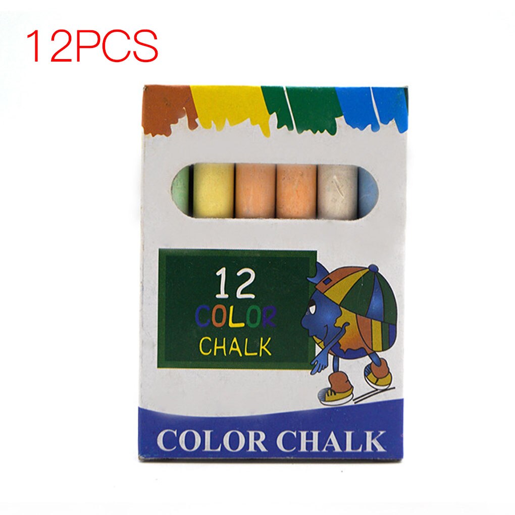 12 pcs/Lot Dustless Teacher Colour Chalk Pen Drawi... – Grandado