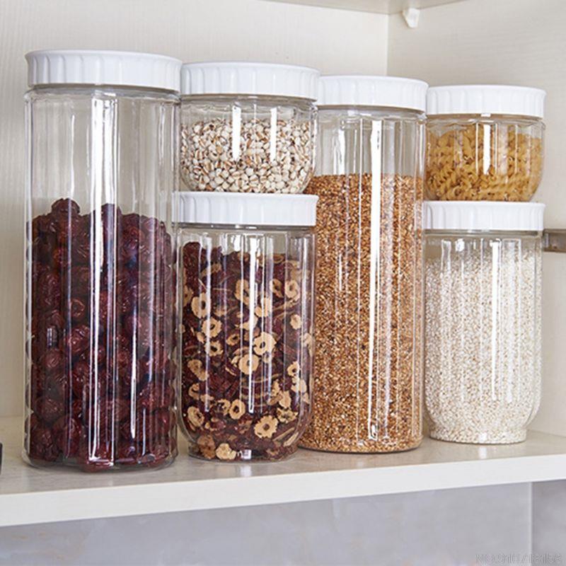 Kitchen Transparent Food Storage Container With Li... – Vicedeal