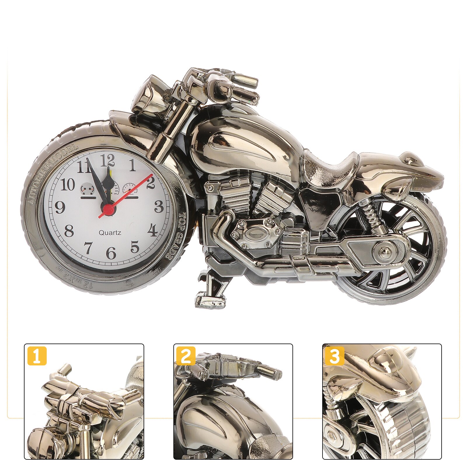 1 Pc Motorcycle Alarm Clock Unique Vintage Horolog... – Grandado