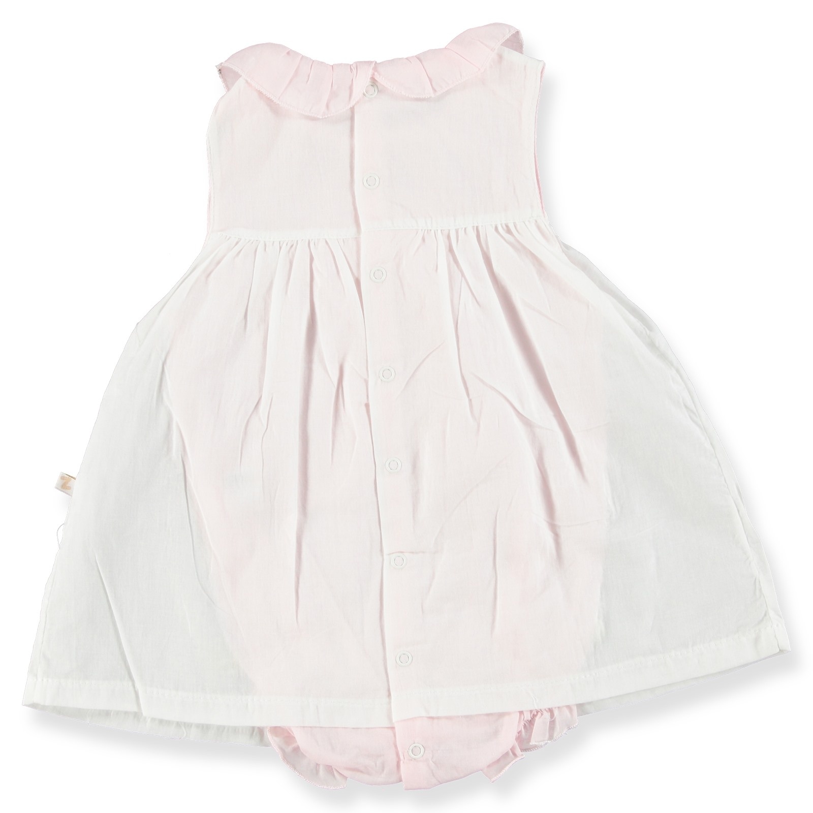 Ebebek Babyz Baby Meisje Geborduurde Mouwloze Jurk... – Grandado Ebebek Babyz Baby Meisje Geborduurde Mouwloze Jurk... – Grandado