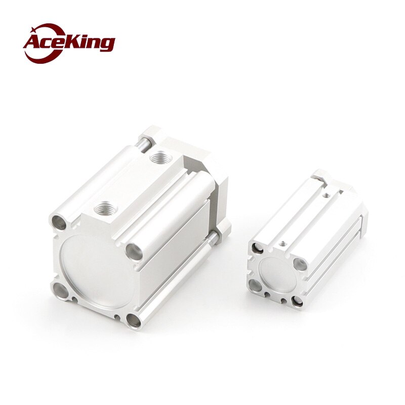 Thin three-bar cylinder with guide rod CDQMB12 cqm... – Grandado