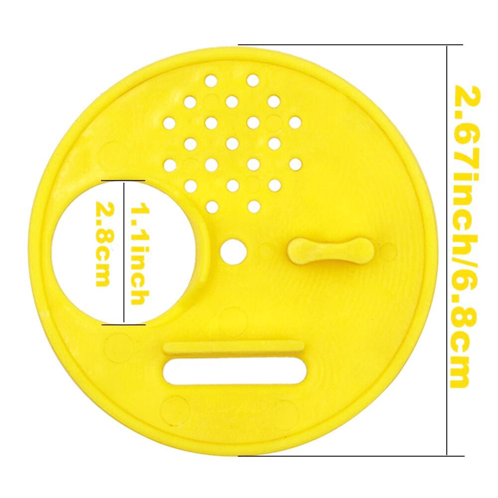 15 Piece Of Plastic Beehive Round Door Beehive Hon... – Grandado