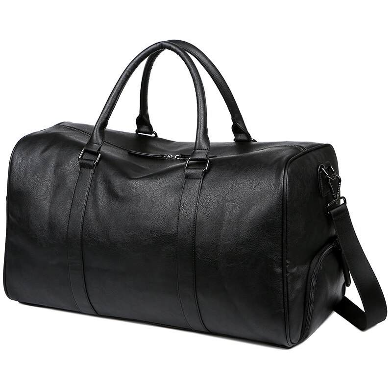 Männer Leder Reisetasche retro Handtasche Große Ka... – Grandado