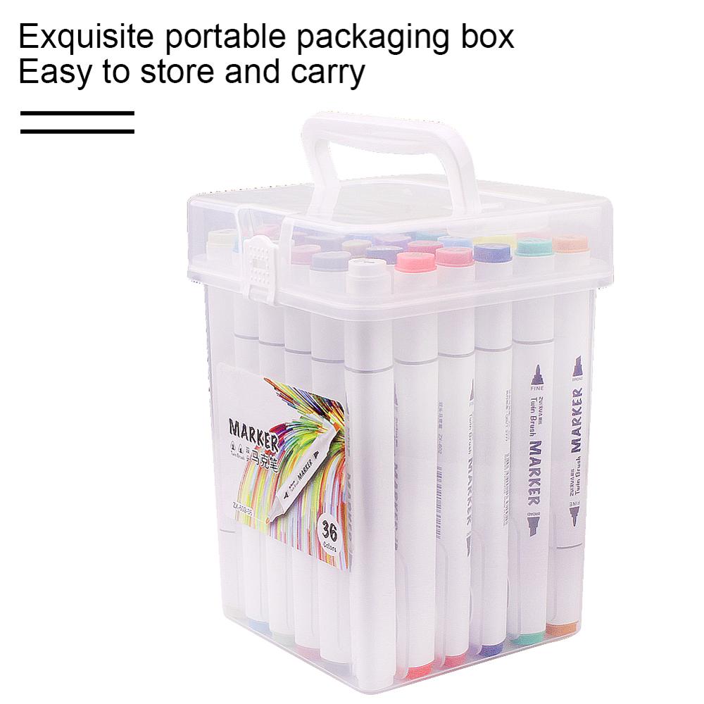 60/80/108 Colors Marker Pen, Doubled Tip Graffiti ... – Vicedeal