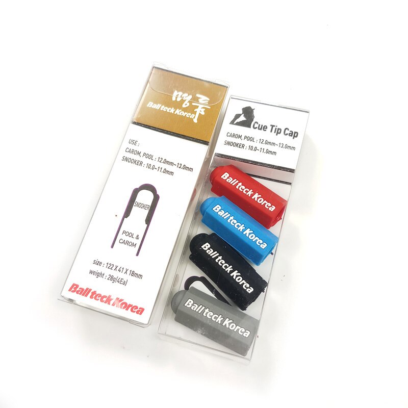 4 kleuren/set Originele Ballteck Siliconen Cue tip... – Vicedeal